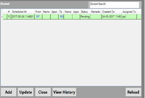 Docketless Booking System - Coral Telecom