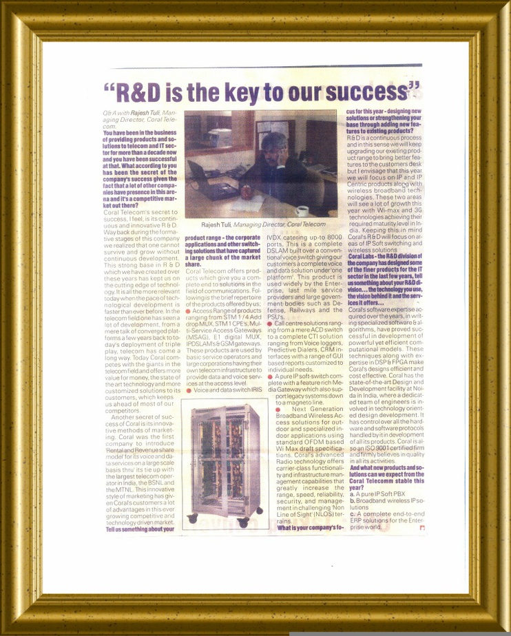 All Media - Coral Telecom